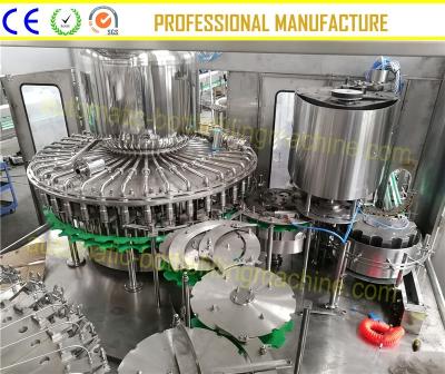 Cina Macchina di rifornimento calda di coperchiamento del succo delle teste dello stabilimento di imbottigliamento 12 del succo SUS304 in vendita