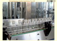 China PLC Control 6000BPH 500ML Automatic Milk Filling Machine Gravity Filling 380V for sale