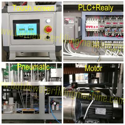 Cina Acqua minerale automatica dell'imbottigliatrice dell'ANIMALE DOMESTICO su ordinazione che fa macchinario in vendita