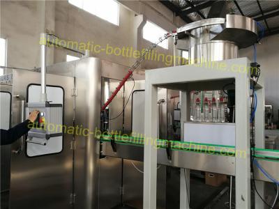 China Zuiver Water Bottelend Materiaal, Automatische Flessenvullen het Afdekken Machine Te koop