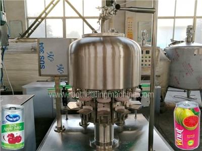 Cina Succo di frutta commerciale della macchina di rifornimento del barattolo di latta dell'acciaio inossidabile che fa macchina in vendita
