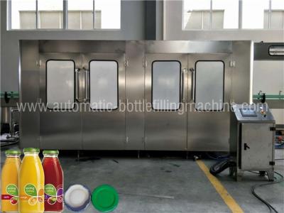 Cina Imbottigliatrice di vetro di iso del CE, succo industriale automatico che fa macchina in vendita