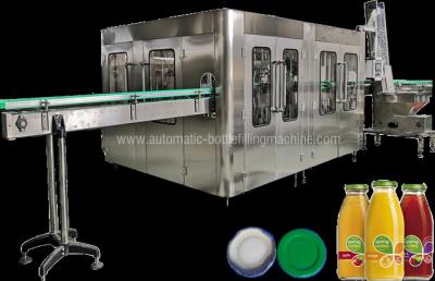 Cina Imbottigliatrice di vetro di sapore automatico del succo, attrezzatura dell'acqua/linea imbottiglianti in vendita