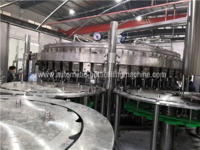China 3 em 1 máquina de enchimento carbonatada da bebida para a fatura de alta velocidade do refresco da energia à venda