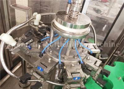 中国 小さいジュースの植物のための330MLジュースの生産機械ガラス ビンの満ち、おおう機械 販売のため