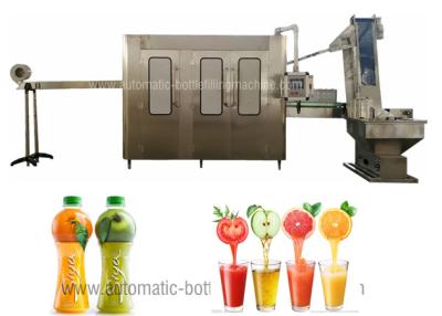 Cina Imbottigliatrice del succo dello SGS, linea di imbottigliamento dell'animale domestico della Turchia per 4000BPH Capcity in vendita