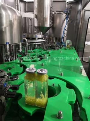 Cina Imbottigliatrice di vetro automatizzata, succo che fanno pianta, riempitore di Monoblock e capsulatrice in vendita