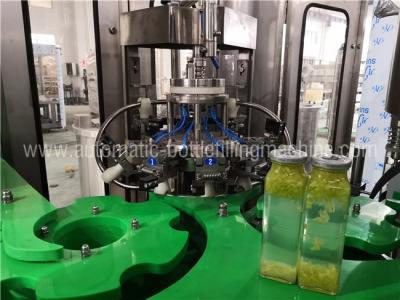 Cina Imbottigliatrice di vetro del piccolo succo, catena d'imballaggio del succo, materiale da otturazione della polpa in vendita