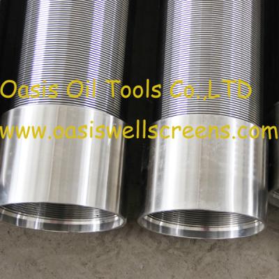 China Oasis Oil Tools Supplies Continuous slot vee shaped wire water well screens for sale
