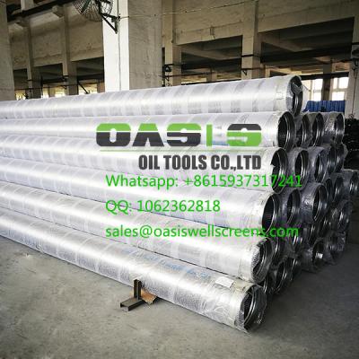 China China Stainless Steel Wedge Wire Strainer Pipe for Water Well Drilling Supplier for sale