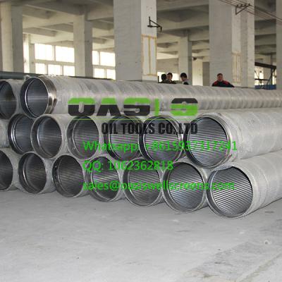 China Stainless Steel 304L Continuous Slot Johnson Screens China Supplier for sale