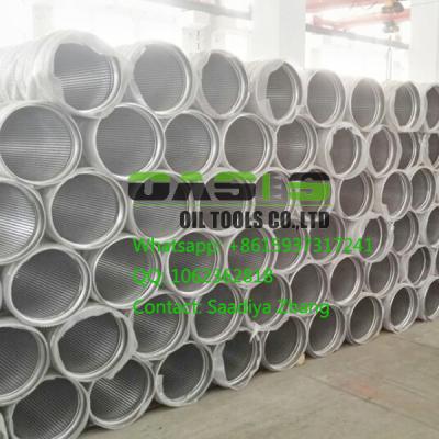 China API STC stainless steel 304 1.5mm slot water well screens for well drilling for sale