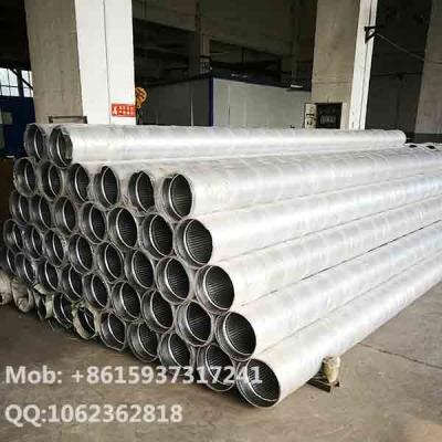 China 316L Welded Stainless Steel Johnson Type Water Well Screens for Water Well Drilling for sale