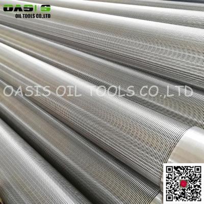 China OASIS Manufacturer stainless steel continuous slot johnson screens for sale