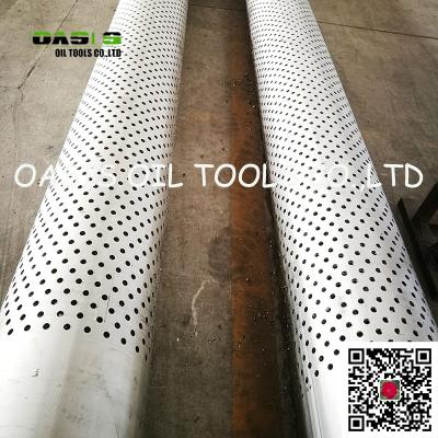 China Stainless Steel 316L 16" Perforated Casing Pipe for Horizontal Well for sale