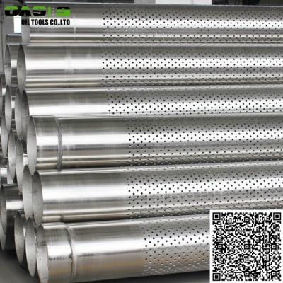 China Stainless Steel 316L Perforated Casing Pipe Slot Pipe for Well Drilling for sale