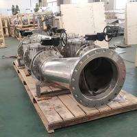 China Intelligent Liquid Magnetic Separator Pipeline Iron Remover PLC 6000-12000 GS for sale