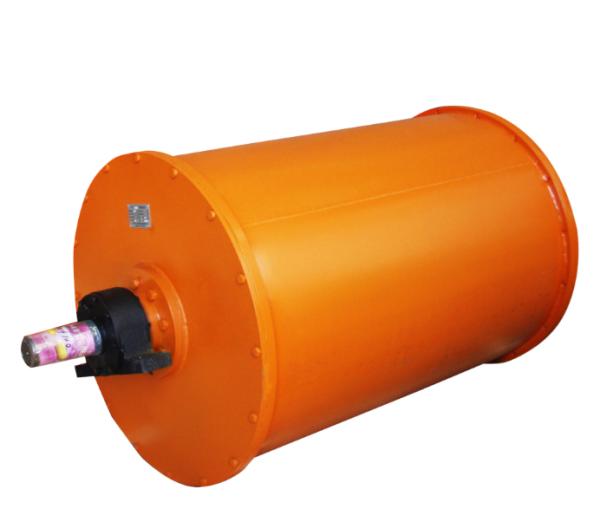 Quality Suspended Electro Drum Magnets Iron Remover Equipment For Conveyor Lines Empowering Continuous Production for sale