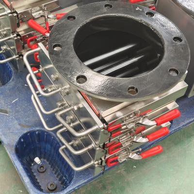 China Electro Magnetic Separator with 8000-15000GS Field Strength and Automatic Self-Cleaning in 304/316L Stainless Steel Housing for sale