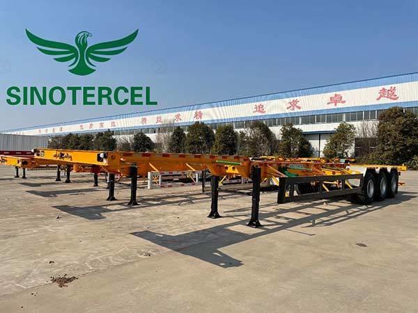 Quality Skeletal Type Container Semi Trailer LML9400TPB SGS/BV Approval for sale