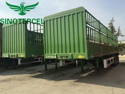Cina Semi-remorco da recinzione verde 40000kg Container da spedizione Semi-remorco in vendita