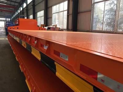 Cina 3 assi Semi-rilegato 60000kg Semi-camione Rilassato a piatta in vendita