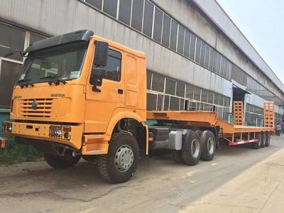 Cina 80000 kg di semirimorchio per il trasporto di semirimorchio giallo in vendita