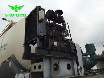 Cina 3 assi semirimorchio di cemento a sfero 55000 litri rimorchio di cemento a sfero in vendita