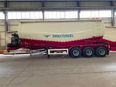 Cina 55000L semirimorchio di cemento sfuso Motore Weichai Cement Tanker trailer in vendita