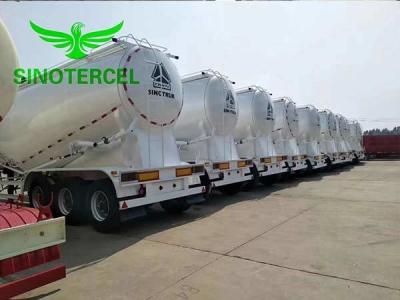 Cina Semi-remolchi di cemento a sfuso in acciaio al carbonio per il trasporto di polveri in vendita