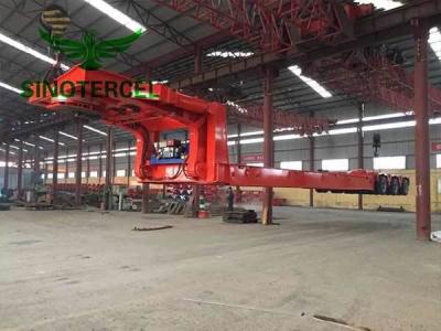 China 60T Modular Semi Trailer Low Loader Three Axles Hydraulic Suspension for sale