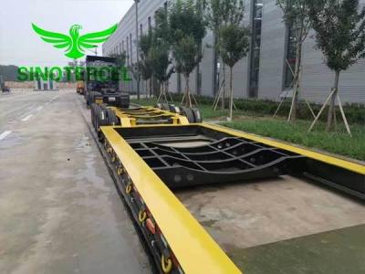 China 60Tons Modular Semi Trailer Hydraulic Semi Transport Trailer for sale