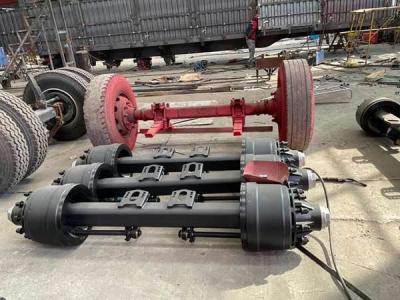 Cina 13 tonnellate FUWA Trailer Axles Alta resistenza e aspetto confortevole in vendita