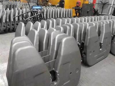 Cina OEM 3,5 pollici rimorchio a quinta ruota ricambi 6T 8T carico utile in vendita
