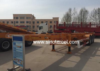 Cina 1310mm Semi-remorco a ruote scheletriche 40ft 4 asse Semi-remorco in vendita