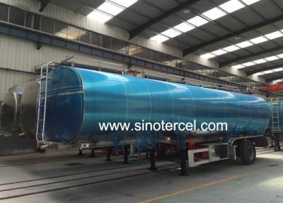 Cina Semi Vac Trailer Fuel Tank Semi Trailer Con Logo Personalizzato in vendita