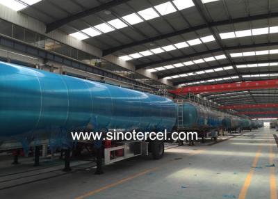 Cina Semi Vac Trailer Fuel Tank Semi Trailer Con Logo Personalizzato in vendita