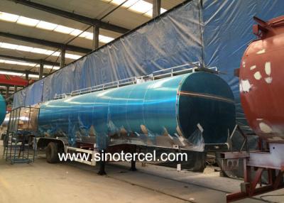 Cina Semi Vac Trailer Fuel Tank Semi Trailer Con Logo Personalizzato in vendita