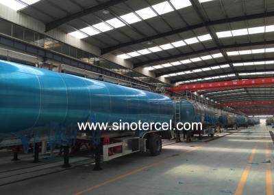 Cina Semi Vac Trailer Fuel Tank Semi Trailer Con Logo Personalizzato in vendita