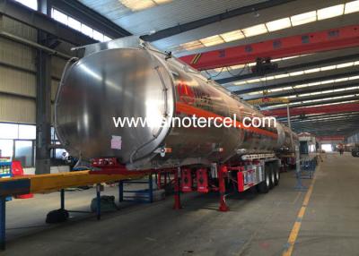 China 25 Cubic Meters Tanker Trailer 3.5inch Kingpin Oil Tanker Semi Trailer for sale