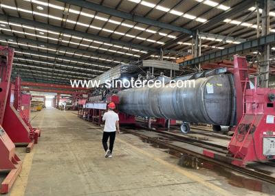 China 3Axle Fuel Tank Semi Trailer 30CBM-60CBM Water Tanker Semi Trailer for sale