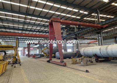 Cina Q235 Serbatoio di combustibile in acciaio al carbonio semirimorchio con un compartimento per il trasporto di merci sfuse in vendita