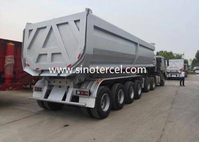 China Semi-Tipper-Anhänger mit hydraulischem System für den einfachen Transport zu verkaufen