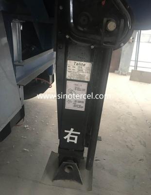 China Semi-Tipper-Anhänger mit drei Achsen-Tipper-Anhänger mit 8 mm Unterplatte zu verkaufen
