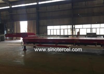 Cina Macchine agricole semirimorchio a letto basso 60T rimorchio a letto basso estensibile in vendita