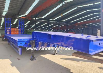Cina Semi rimorchio a letto basso a 3 assi Standard SGS con JOST 3.5 Kingpin in vendita
