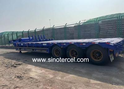 Cina Semi rimorchio a letto basso a 3 assi Standard SGS con JOST 3.5 Kingpin in vendita