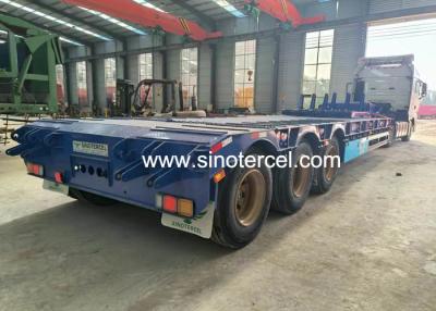 Cina Semi rimorchio a letto basso a 3 assi Standard SGS con JOST 3.5 Kingpin in vendita