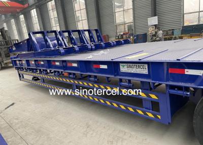 Cina Suspensione meccanica Semi-Lowbed Trailer 30000kg Semi Low Bed in vendita