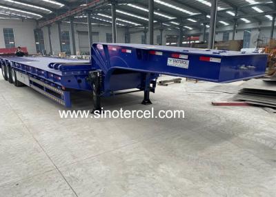 Cina 50000 kg 60000 kg semirimorchio a letto basso con sospensione meccanica in vendita